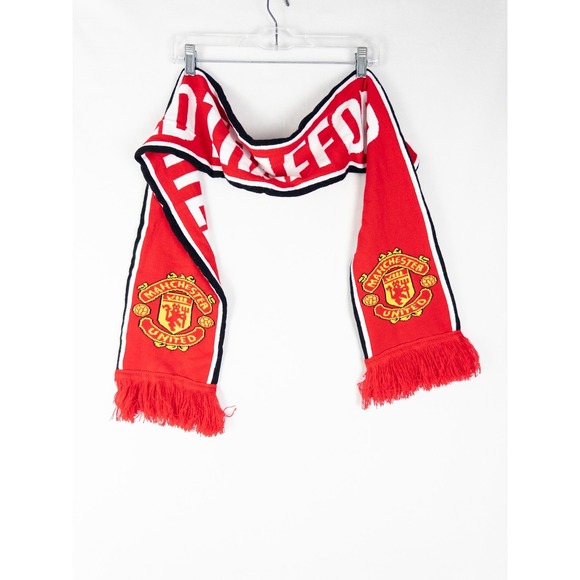 Accessories | Manchester United Scarf Old Trafford England Soccer ...